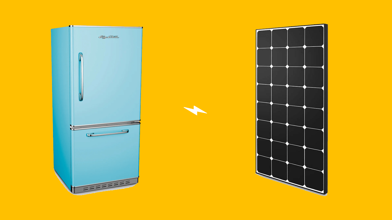 Can a 100 Watt Solar Panel Run a Refrigerator? (& How to do it) - Cornwall Solar Company