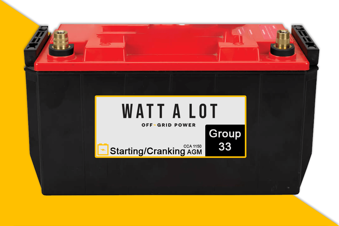 Group 33 Battery [Uses, Size, and Replacements] - Cornwall Solar Company